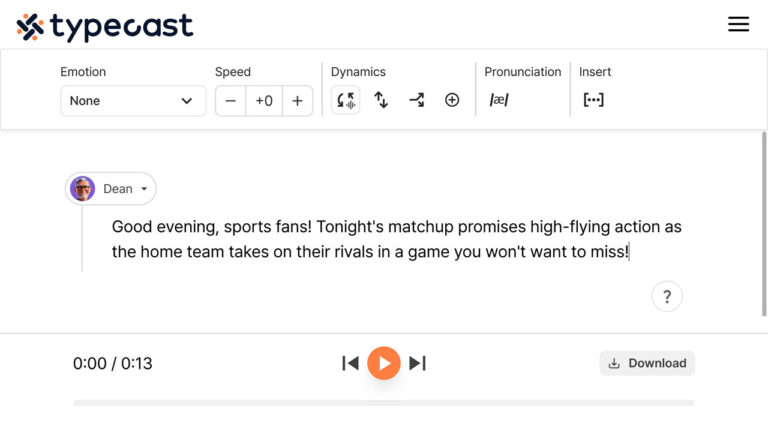Read to Me: Make Your Scripts Come to Life! | Typecast