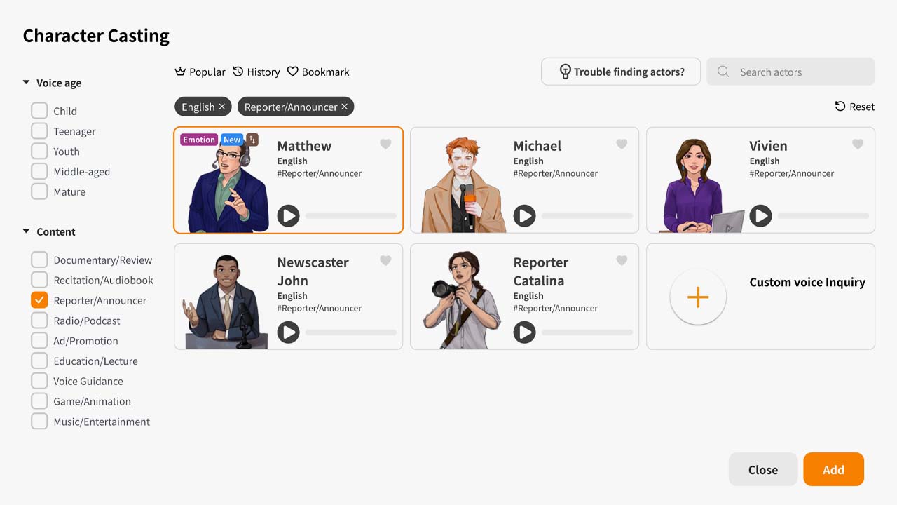 How Do You Make an Announcer Voice? | Typecast
