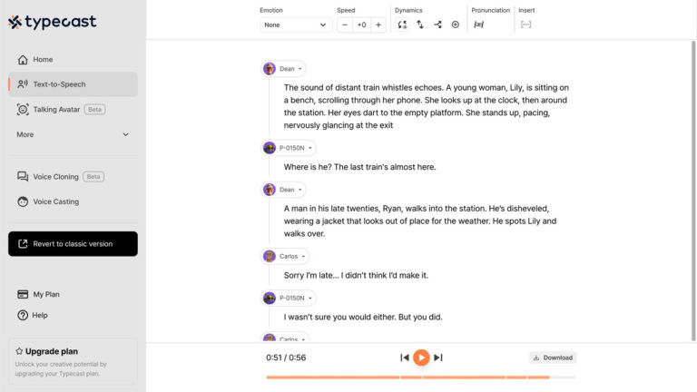 How to Use Text-to-Speech With Different Voices | Typecast