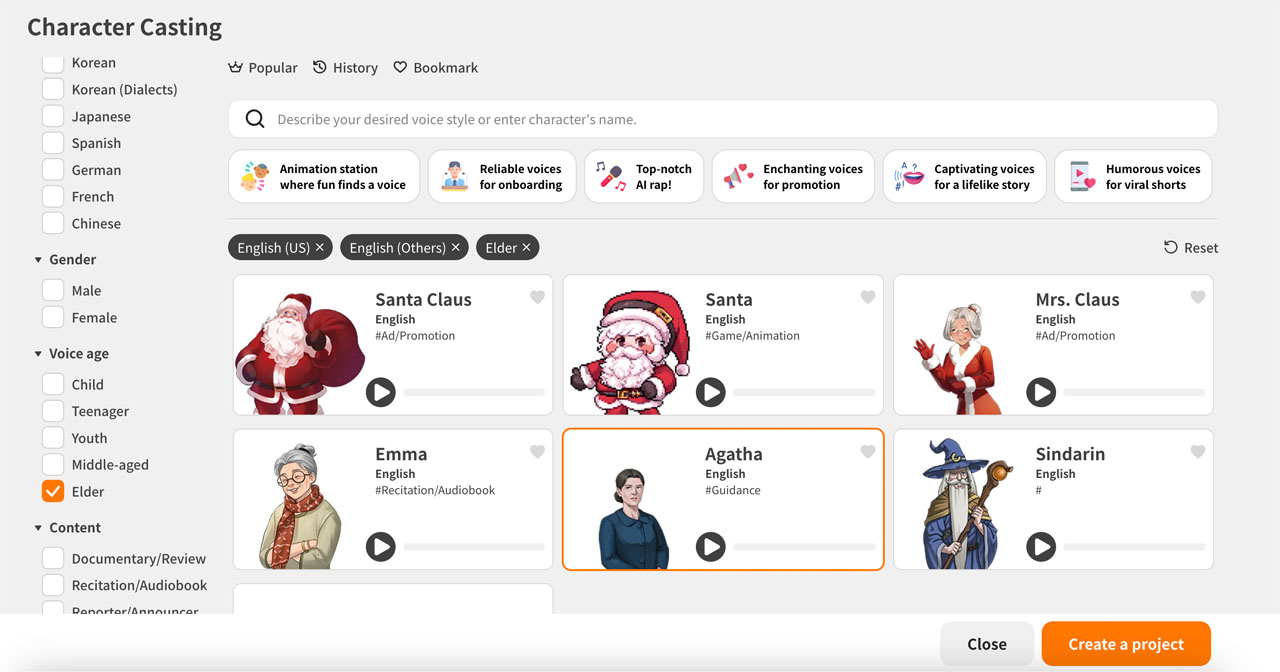 How to Get an Old Text to Speech Voice | Typecast