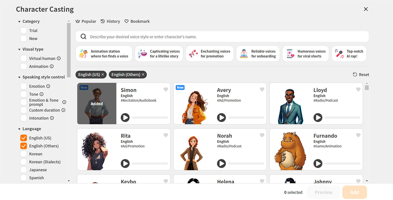 How to Use Text to Speech With Different Voices | Typecast