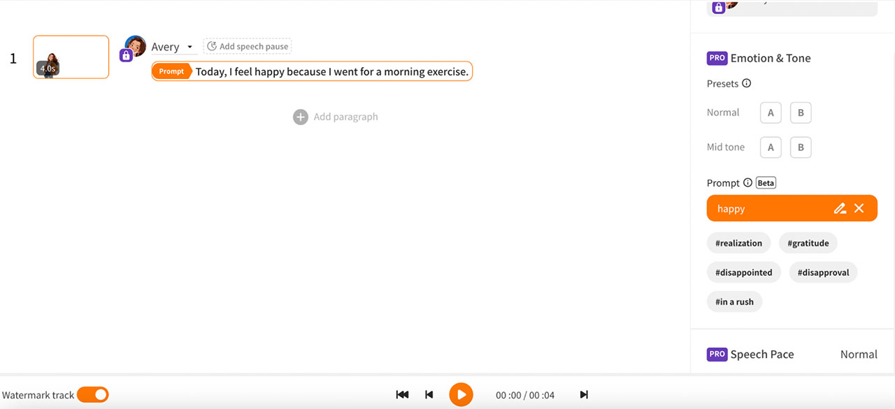 TTS: How to Change the Tone of Voice Types | Typecast